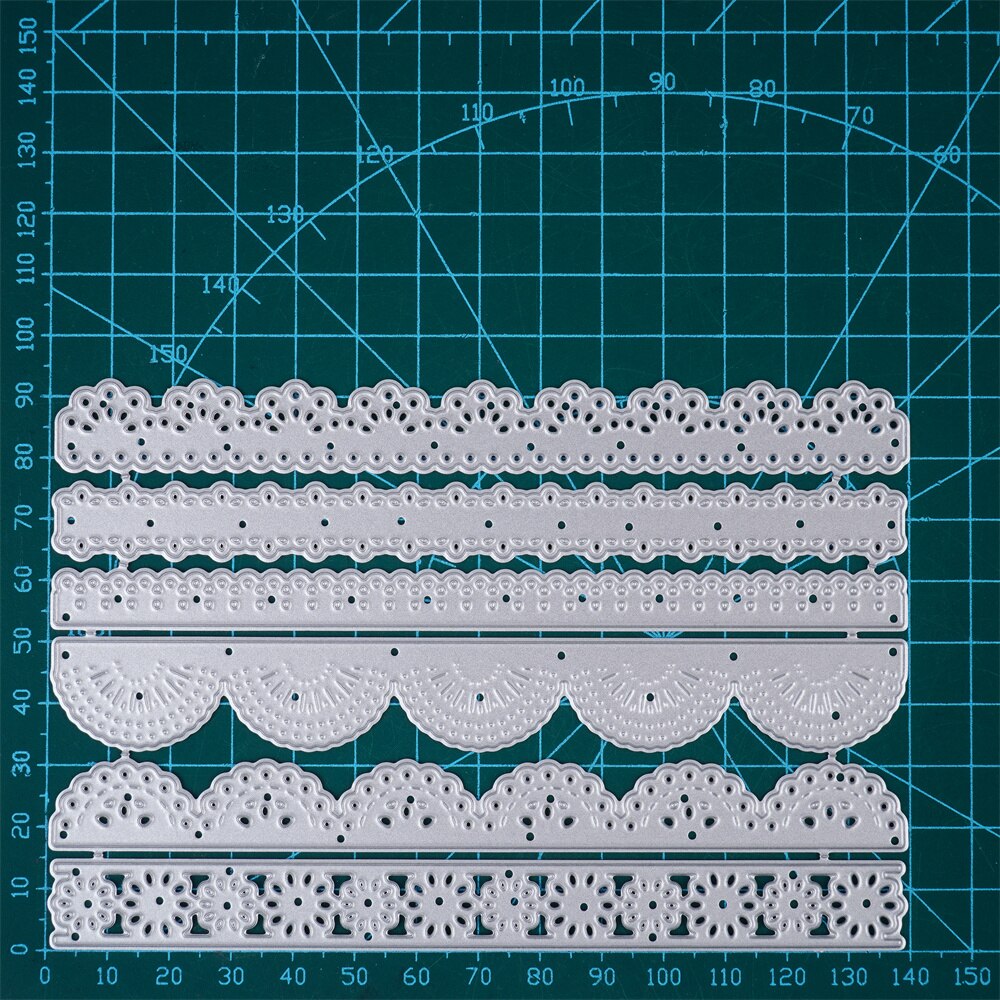 InLoveArts Lace Decorative Edges Metal Cutting Die... – Vicedeal