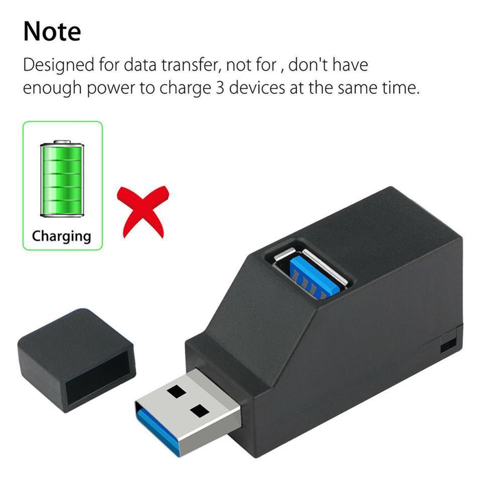 USB Hub Mini USB 2.0 3.0 High Speed Hub Splitter B... – Grandado