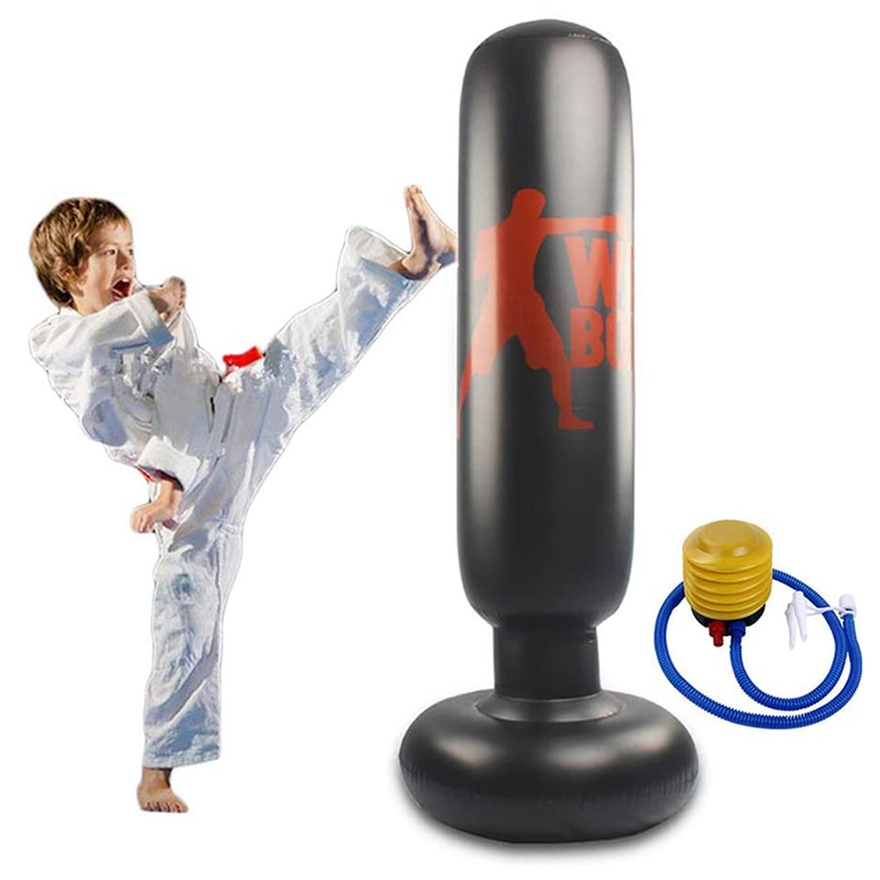 Fitness Ausrüstung Boxen Aufblasbare Boxsack Boxen... – Vicedeal