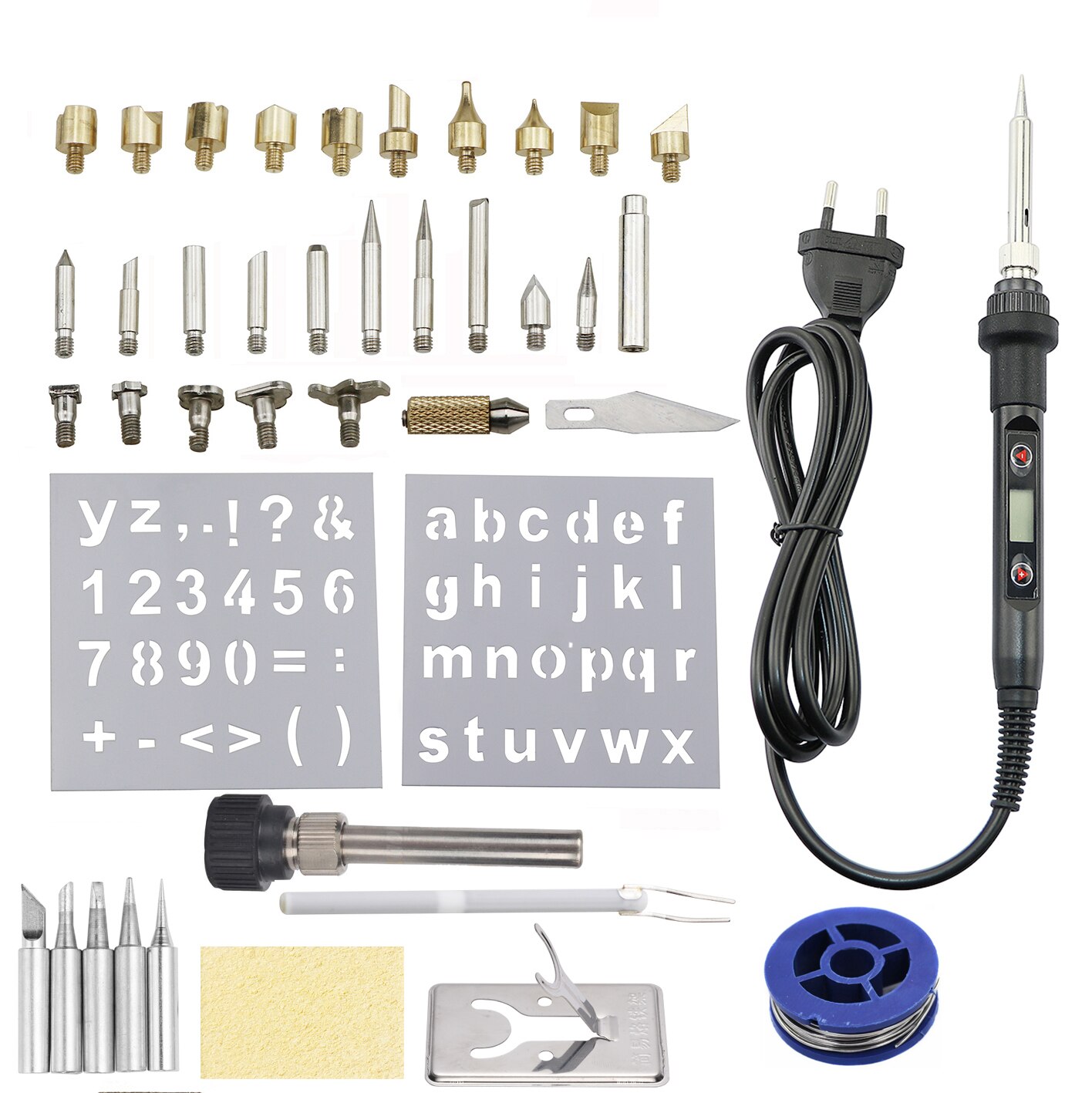 60W/80W Electric Soldering Iron Adjustable Tempera... – Grandado
