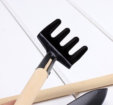 3 pcs Mini Tuinieren Spade Schop Hark Tuin Plant C... – Grandado