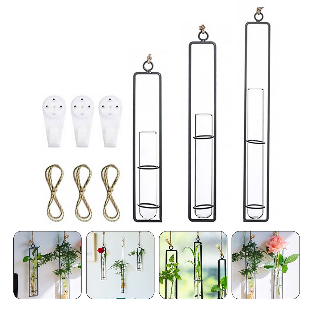 3 Kits Different Length Test Tube Hanging Glass Pl... – Grandado