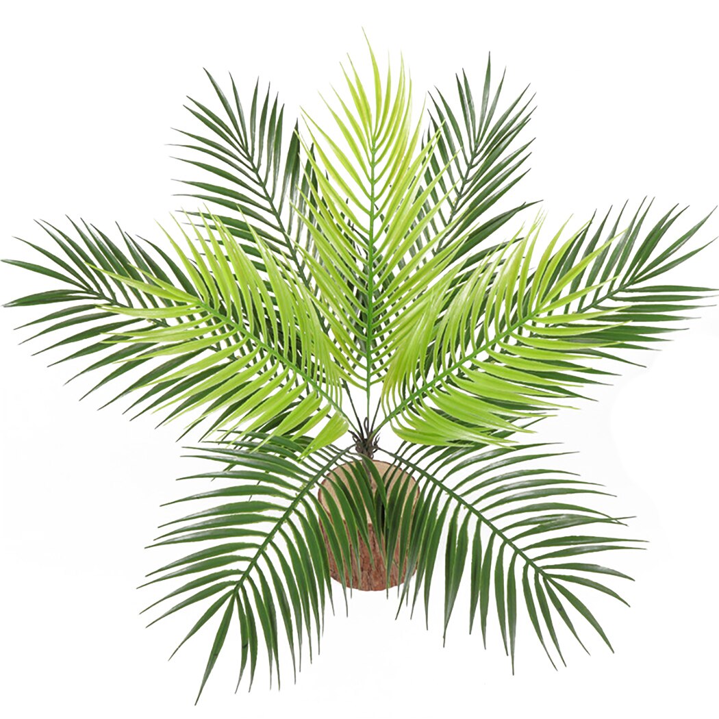 Artificial Fern Plants Plastic Tropical Palm Tree ... – Grandado