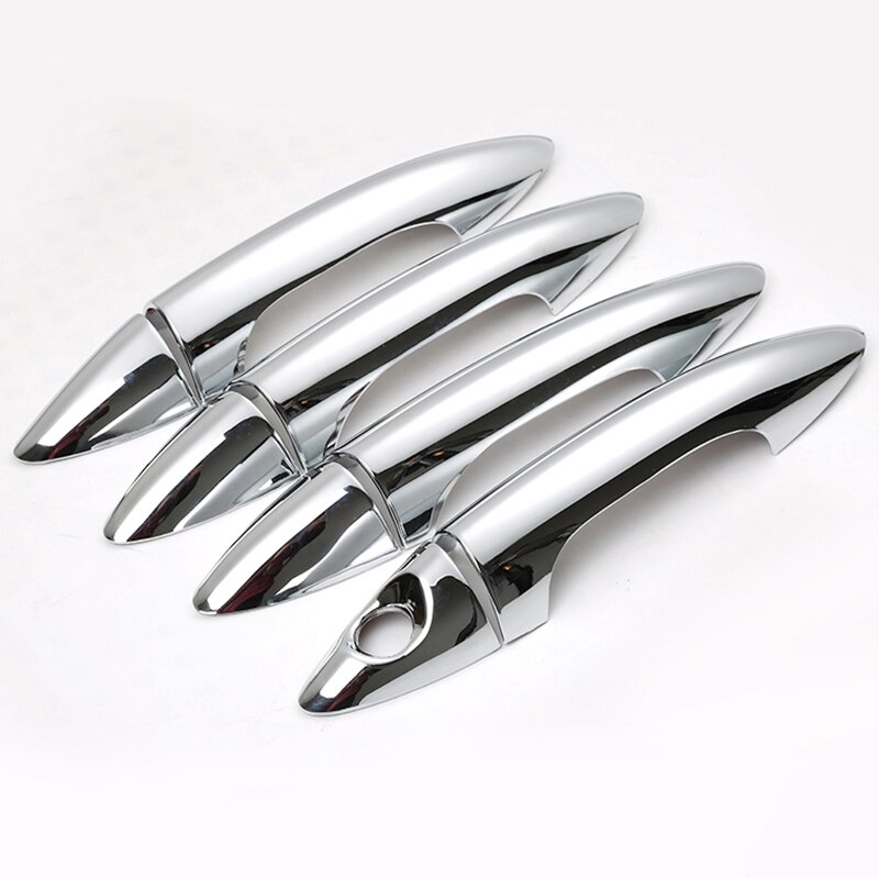 Auto Abs Chrome Deurgreep Cover Deur Kom Frame Tri... – Grandado