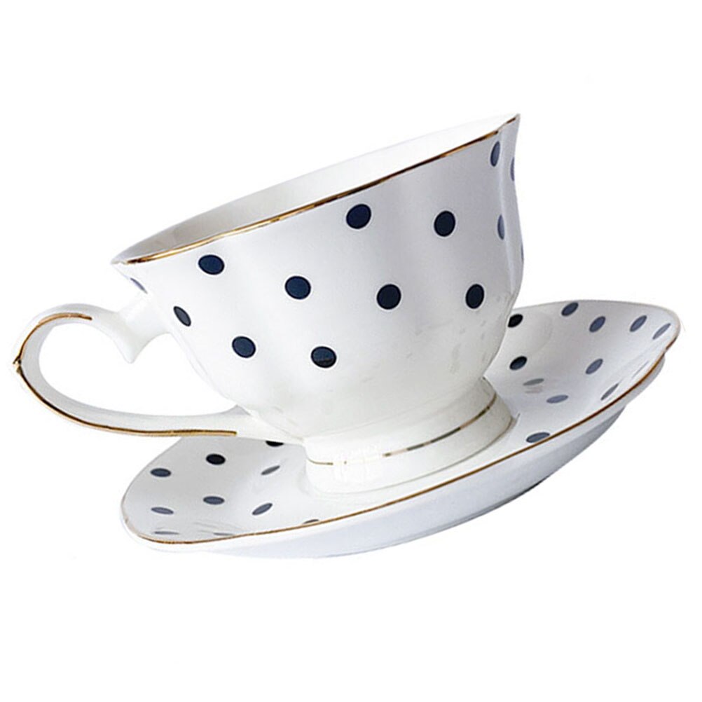 1 Set Delicate Coffee Cup Saucer Set Ceramic Coffe... – Grandado