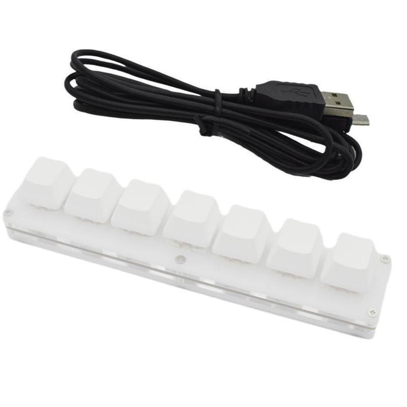 Programmable Mechanical Keyboard 7 Keys Macro Keyb... – Grandado