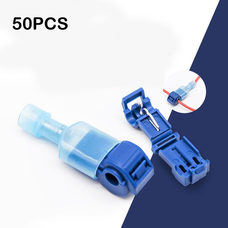 50pcs Quick Lock Wire Terminals Splice Electrical ... – Grandado