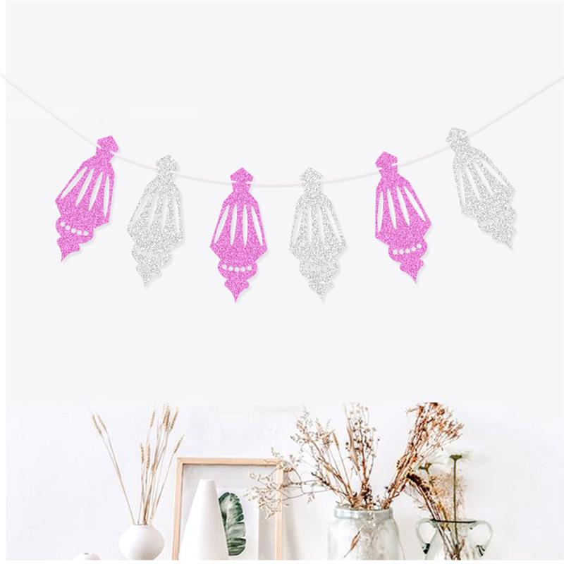 2PCS Eid Al-Fitr String Flags Ramadan Party Banner... – Grandado
