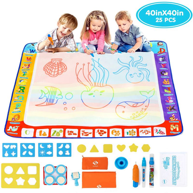 Magic Water Drawing Mat Doodle Mat Drawing Pens St... – Vicedeal