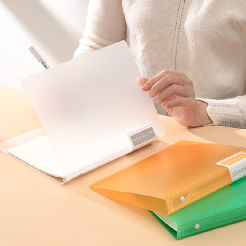 2PCS/Package A5 Frosted Transparent Plastic File F... – Grandado