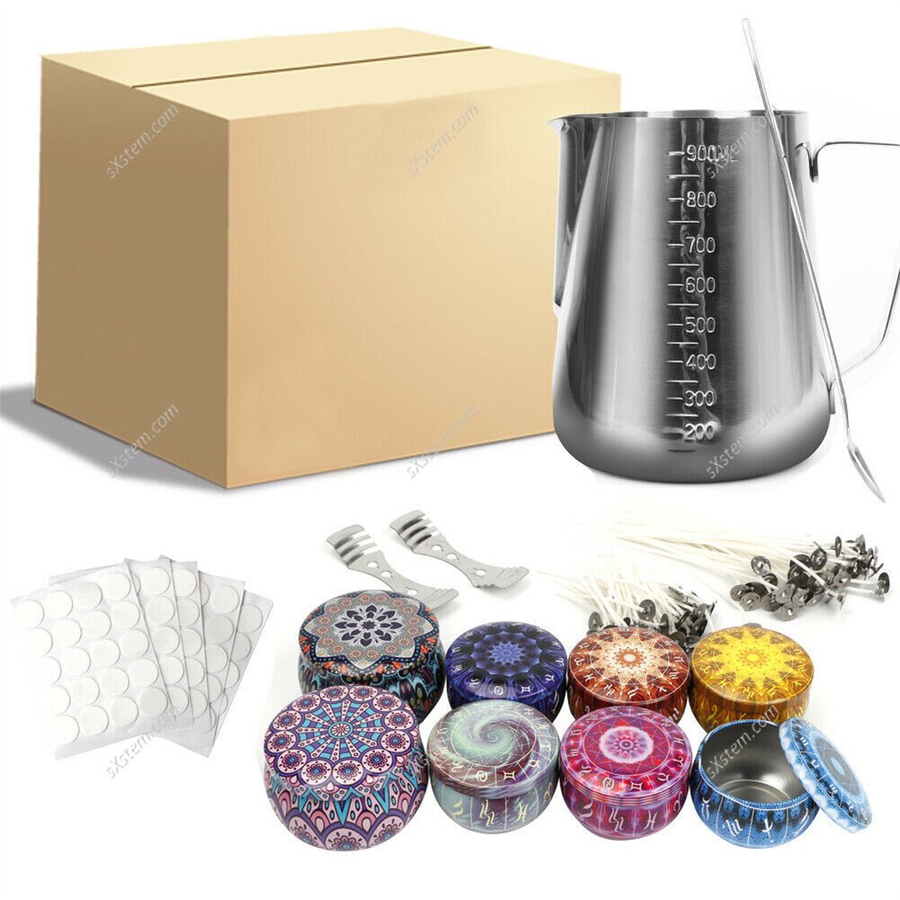202 Stuks Kaars Maken Kit Diy Kaarsen Ambachtelijk... – Vicedeal