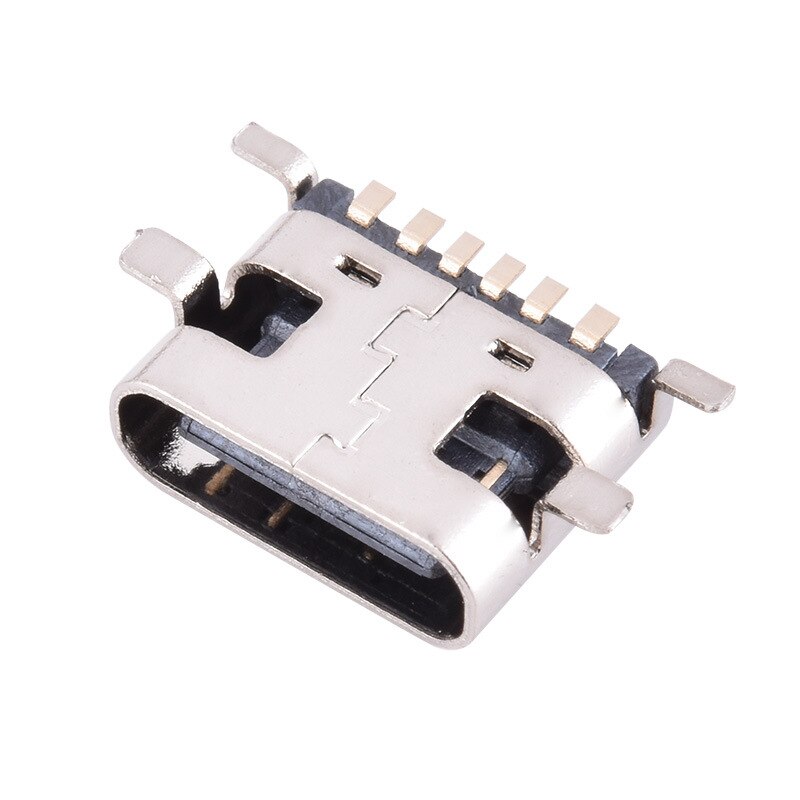 10pcs/lot 6 Pin SMT Socket Connector Micro USB Typ... – Vicedeal