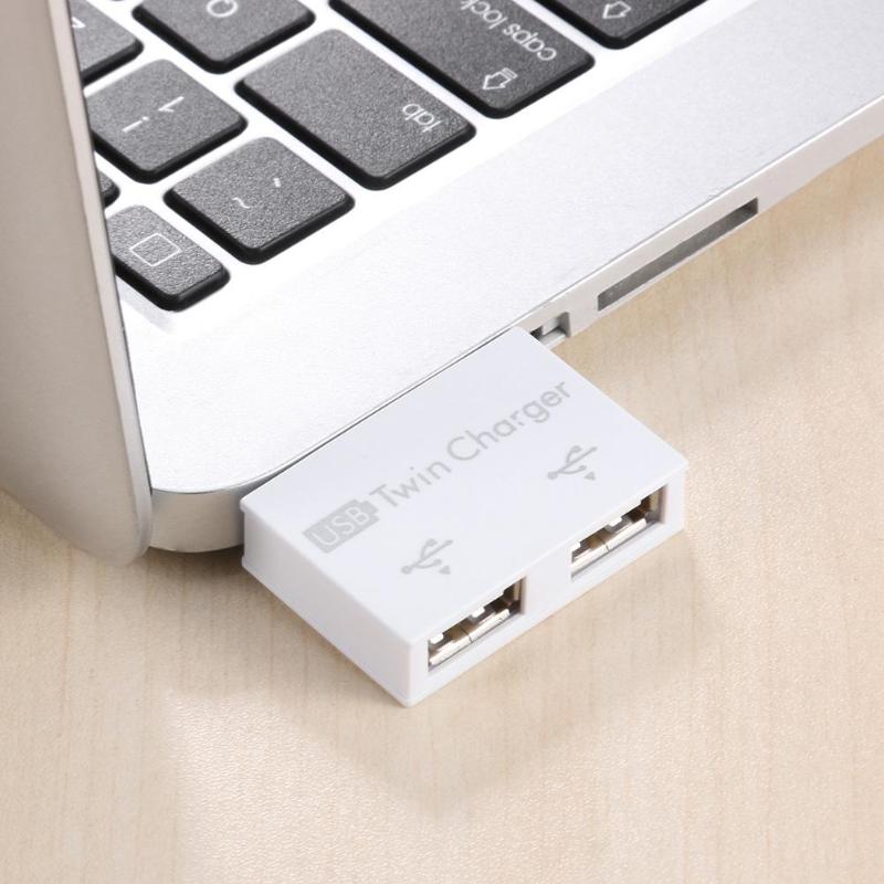 USB 2.0 2 Port USB Hub Splitter Adapter for Notebo... – Vicedeal