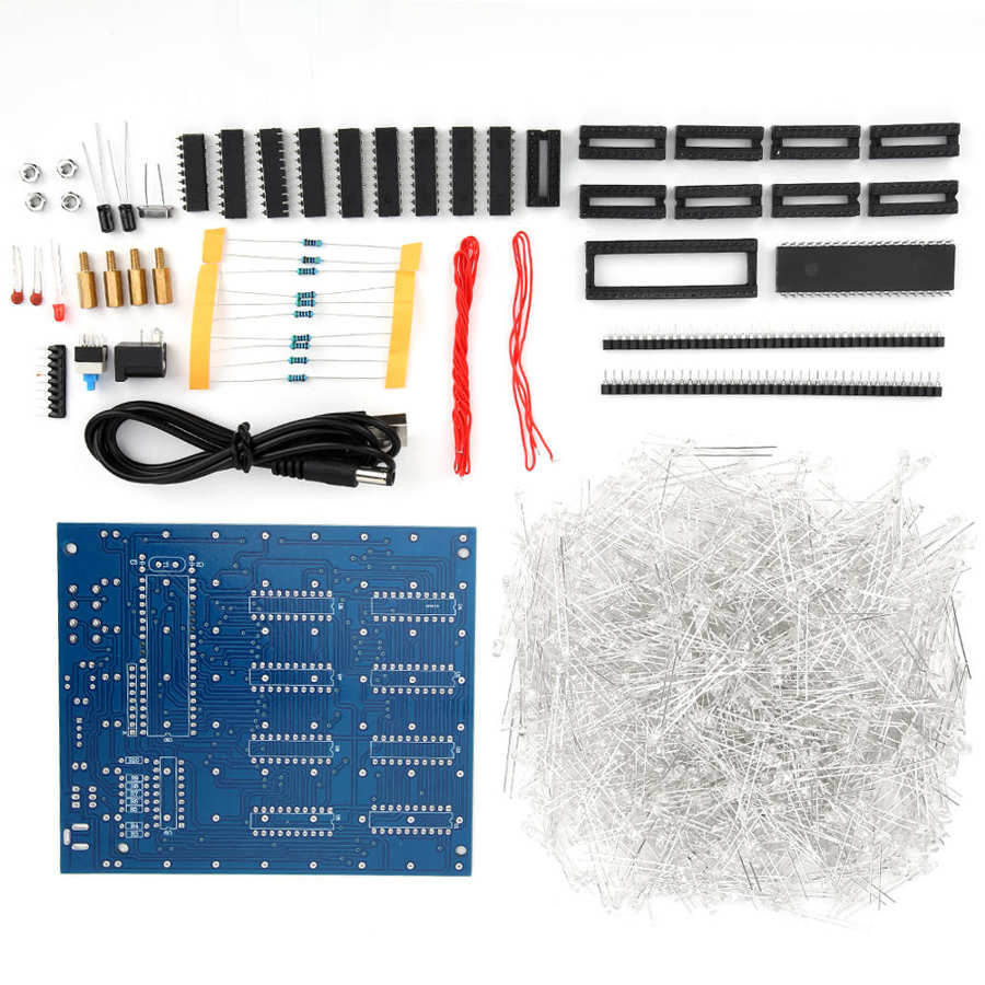 Digital Frequency Meter LED Light DIY Kit 3D Print... – Grandado