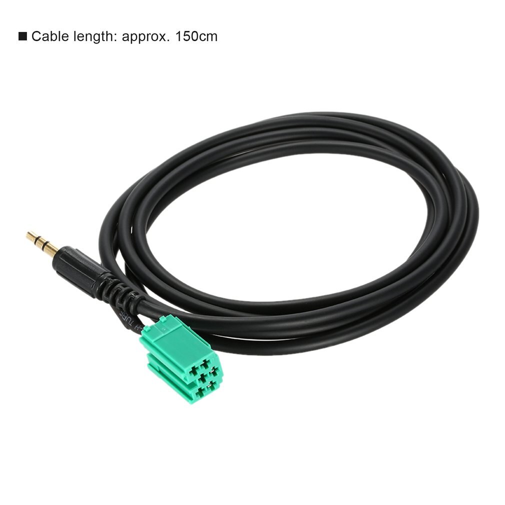 Auto Aux Stereo Audio Line Input Adapter Kabel 3.5... – Grandado