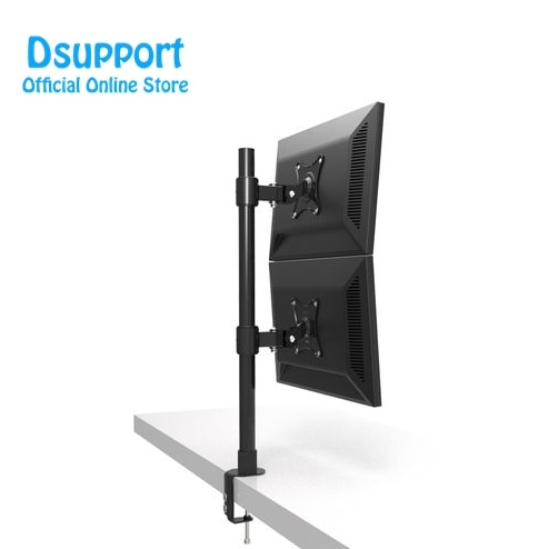 Desktop Clamping 13-27" Dual Screen Monitor Holder... – Vicedeal