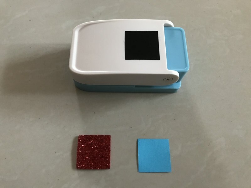 free ship 2.5cm square paper punches EVA punchers ... – Vicedeal