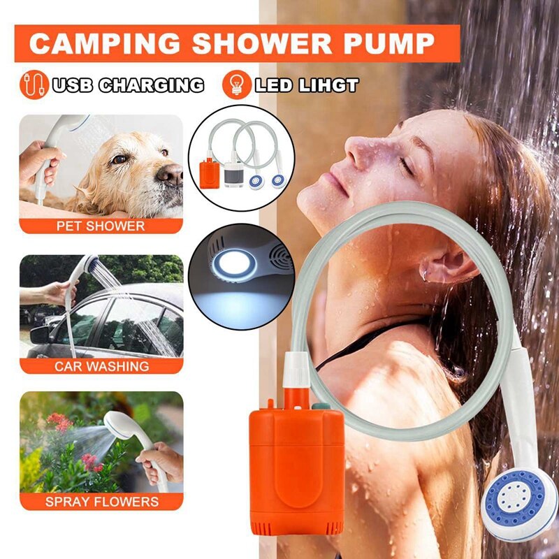 Usb Oplaadbare Draagbare Auto Wasmachine Camping D... – Grandado