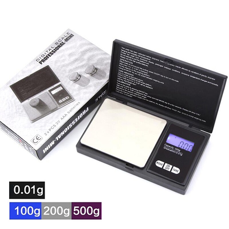 0.01g To 500g LCD Electronic Scale Mini Digital Sc... – Vicedeal