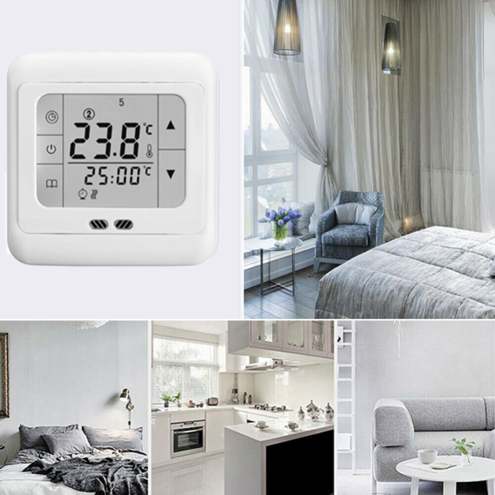 Programmable Digital Thermoregulator Touch Screen ... – Grandado