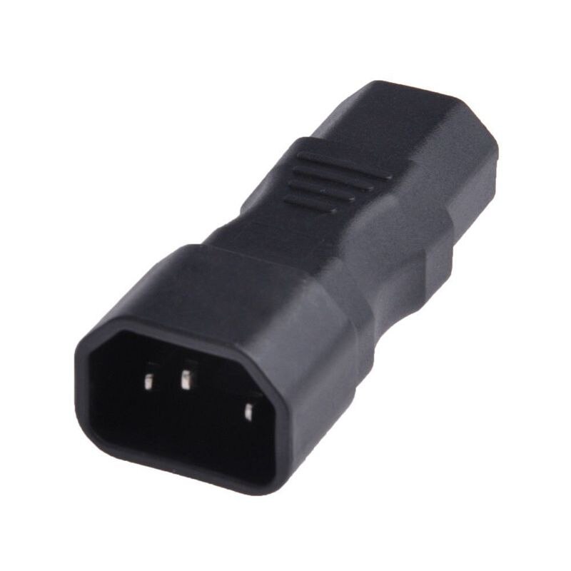 IEC 320 C14 Male to C15 Female Socket Power Adapte... – Grandado