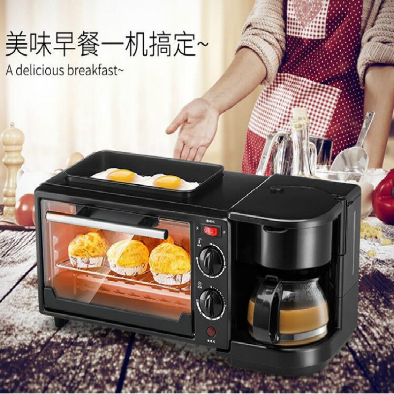 Breakfast machine home three-in-one lazy breakfast... – Vicedeal