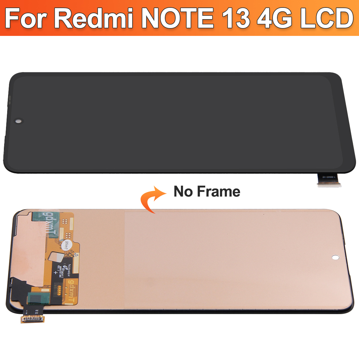6.67'' Screen for Xiaomi Redmi Note 13 4G 23129RAA... – Grandado
