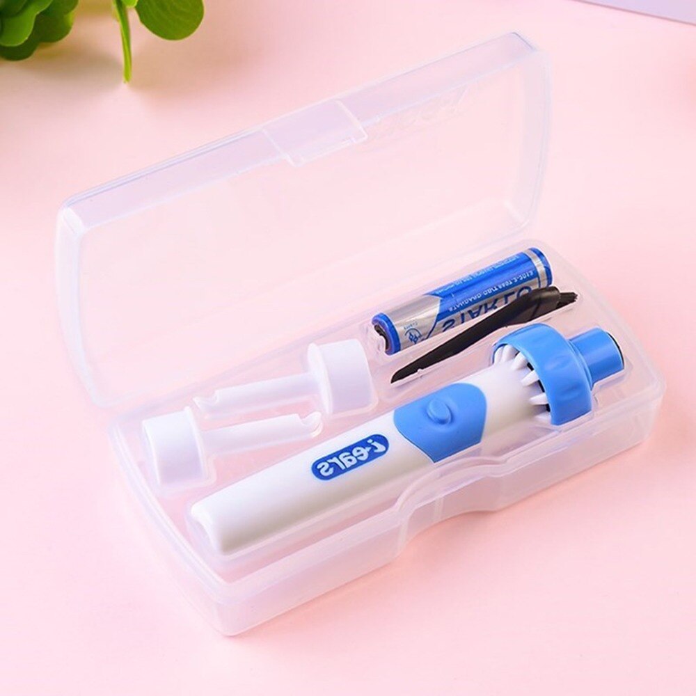 Electric LED Light Ear Cleaner Earpick with 2 Tips... – Grandado