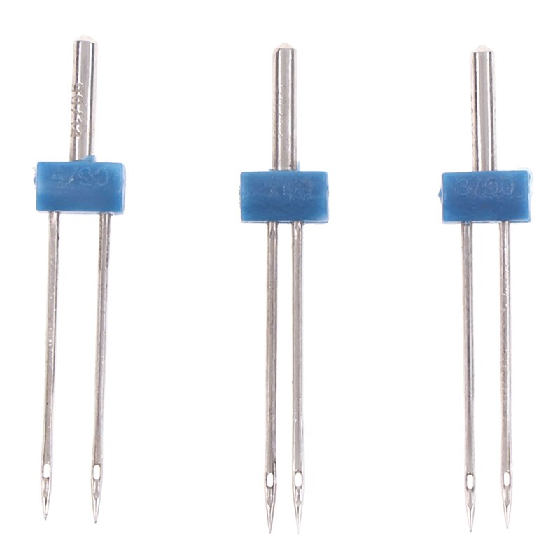 3 Stks/set 2Mm 3Mm 4Mm Stretch Double Twin Naald P... – Vicedeal