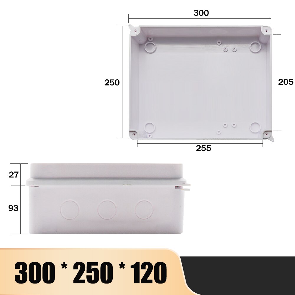 R-Type ABS Plastic Waterproof Box Outdoor Waterpro... – Grandado