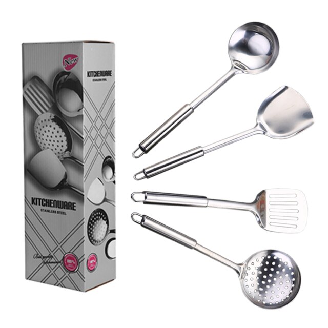 Kitchen Utensils Set 4/7PCS Stainless Steel Cookwa... – Grandado