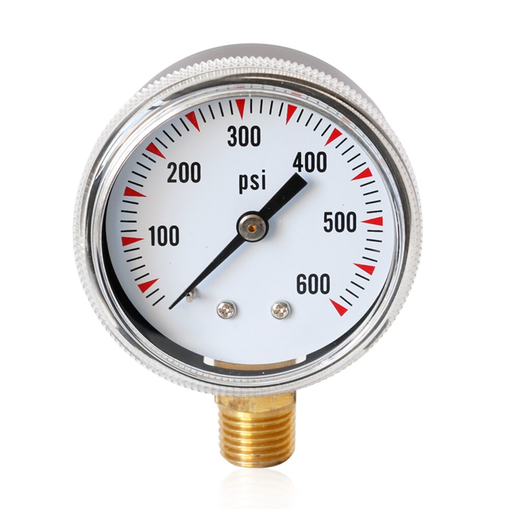 High Accuracy Radial Pressure Gauge 1/4 NPT Alloy ... – Grandado