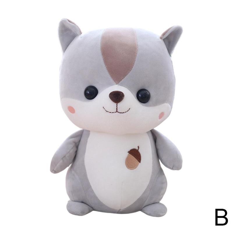 25cm Cute Squirrel Plush Toy Doll Mollusk Small An... – Vicedeal