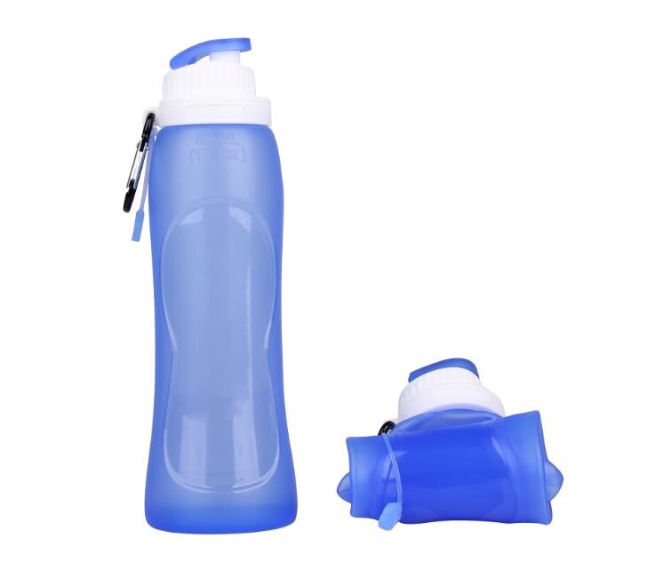 Silicone water bag water cup full soft folding bot... – Vicedeal