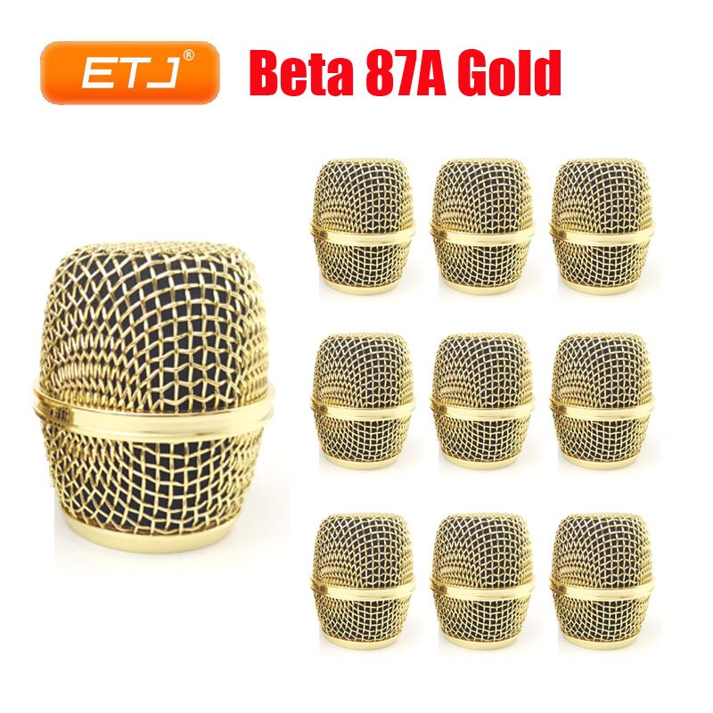 2Pcs Gepolijst Gold Beta87A Grille Metalen Bal Voo... – Grandado
