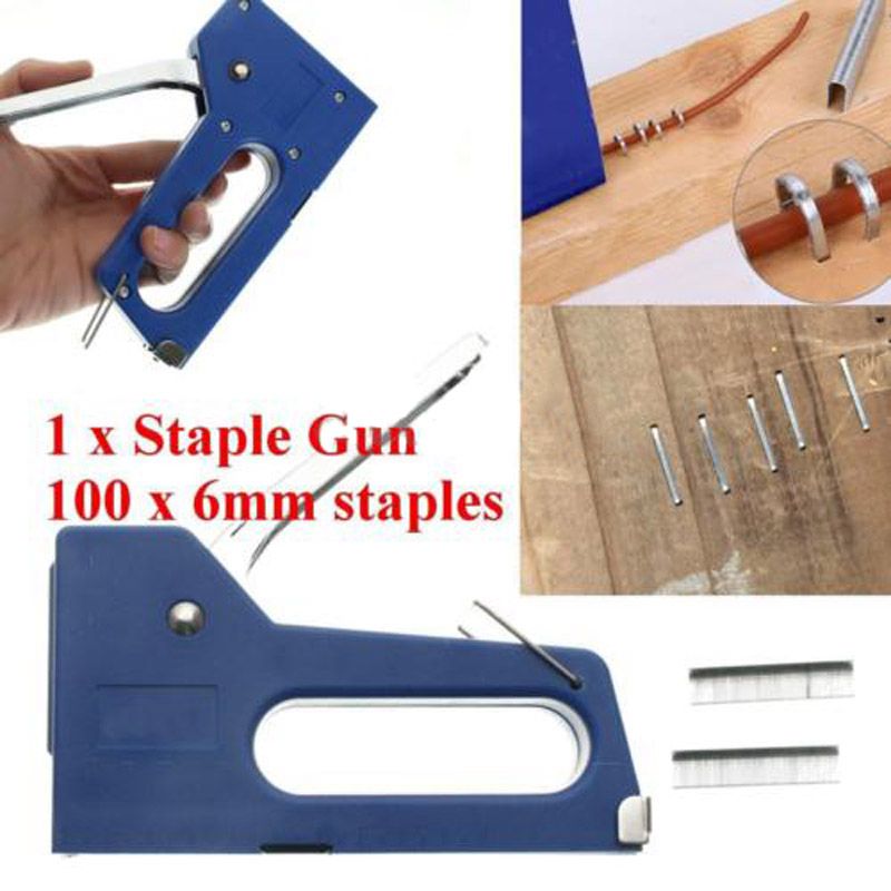 Mini Staple Nail Stapler Stapling Machine Kit with... – Grandado