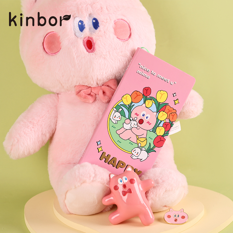 Kinbor Week Planner Kawaii Journal Noteook Todolis... – Grandado