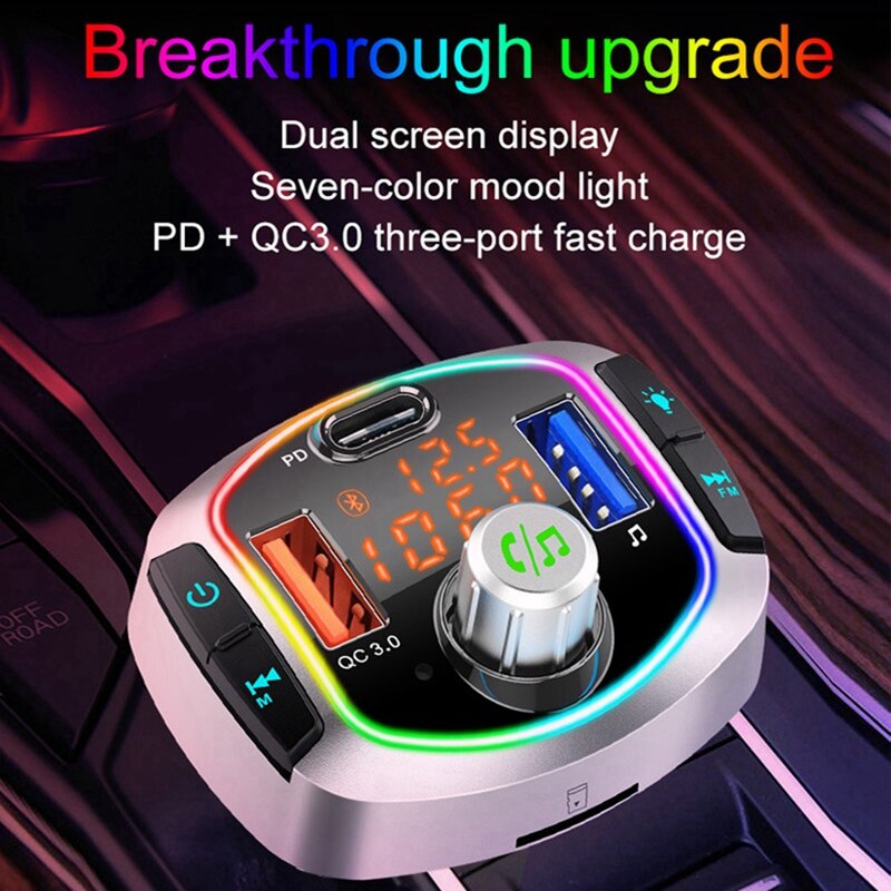 BC63 Bluetooth 5.0 Car Kit Handsfree Wireless FM T... – Grandado