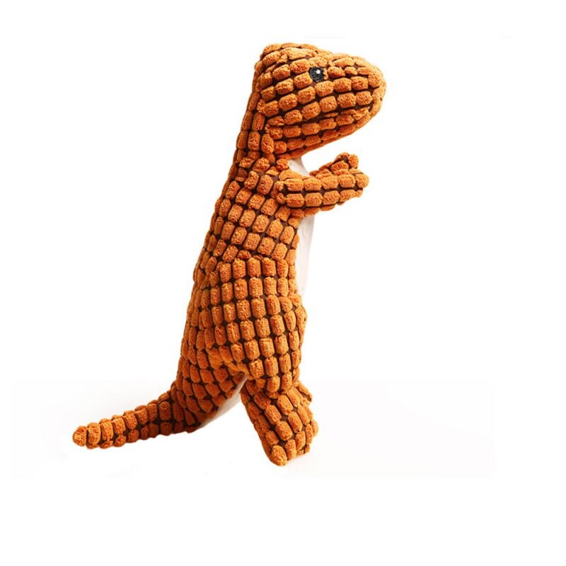 Funny Pet Toy Dinosaur Shape Durability Plush Dog ... – Grandado