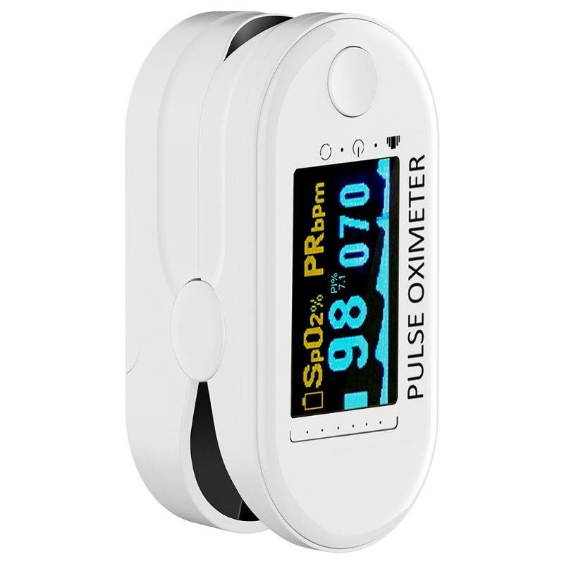 Adults Finger Pulse Oximeter Oxygen Saturation Mon... – Grandado
