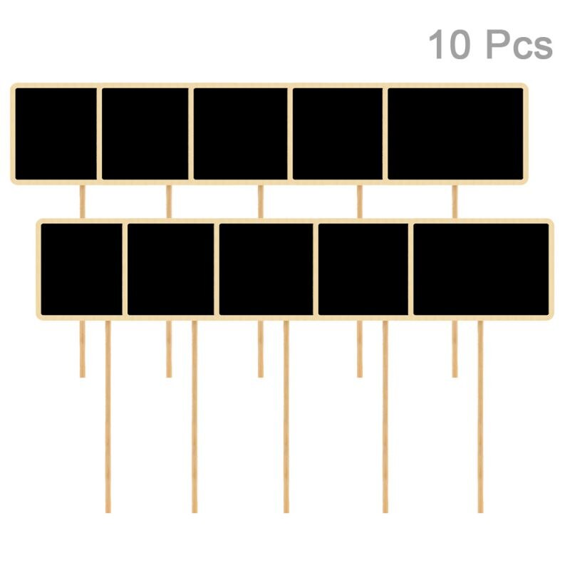 10pcs Potted Plants Message Board Mini Chalkboard ... – Grandado
