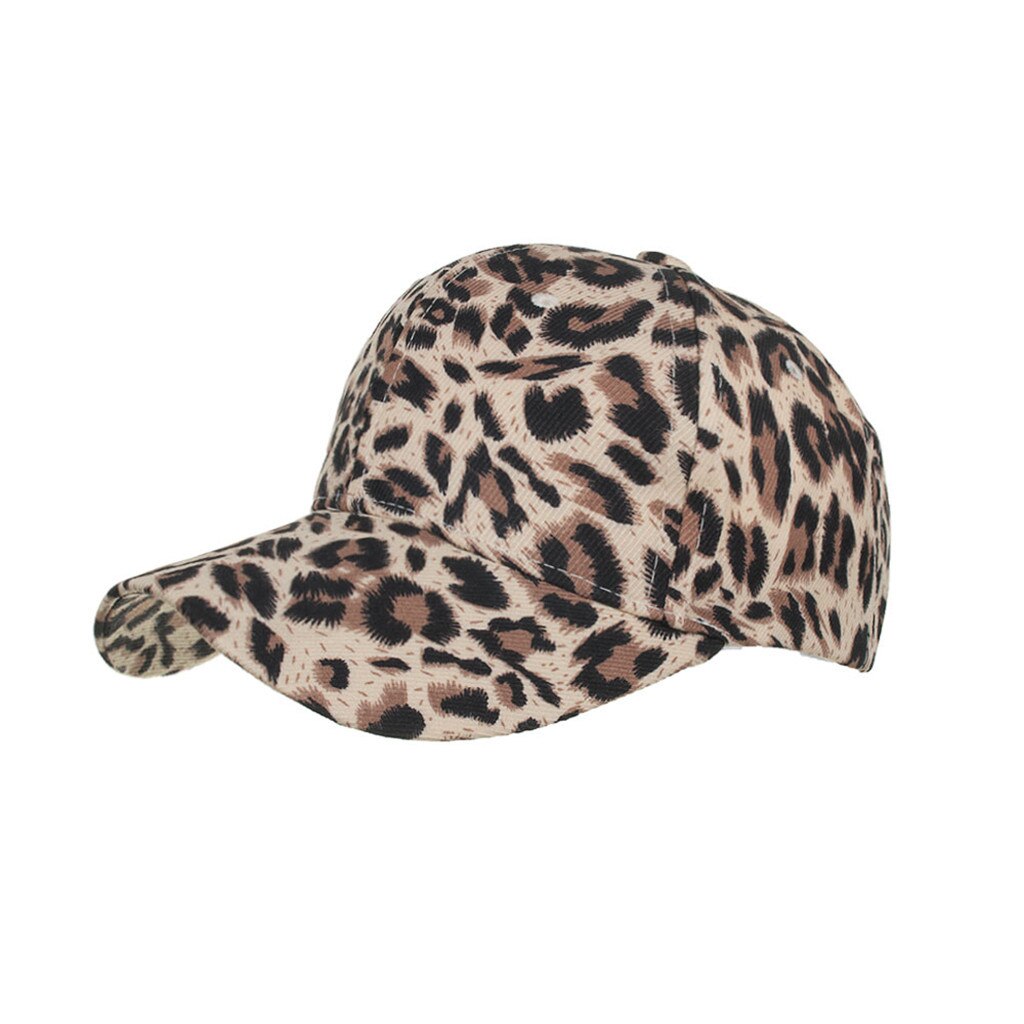 Leopard Print Baseball Cap Sun Golf Hat Adjustable... – Grandado
