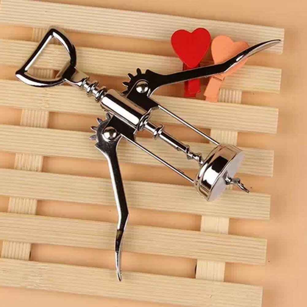 Stainless Steel Bottle Corkscrew Openers Metal Red... – Grandado