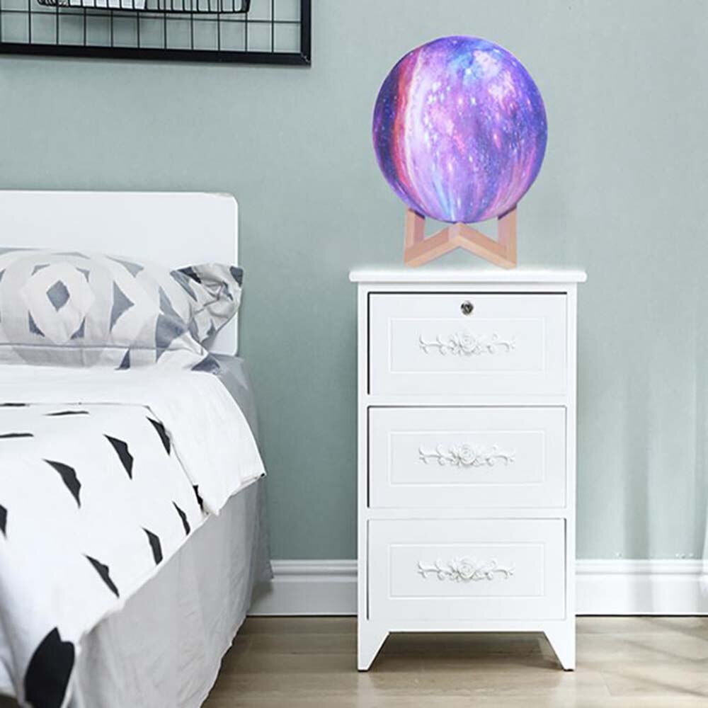 16 Colors 3D Print Star Moon Lamp Colorful Change ... – Vicedeal