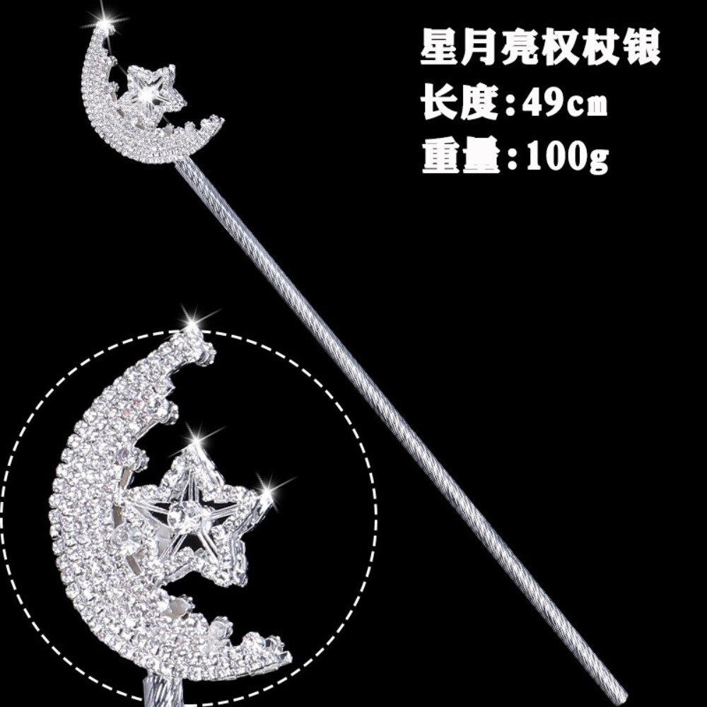 Cetro Party Diamond Inlaid Walking Stick Girls Hal... – Grandado