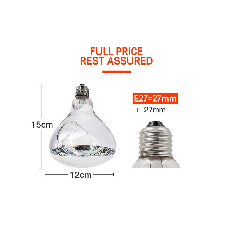 E27 100W/250W 220V Farm Red Heat Lamp Pet Poultry ... – Vicedeal