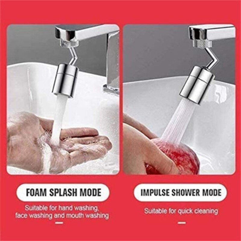 Brass Tap Aerator 720°Rotation Universal Splash-Pr... – Grandado