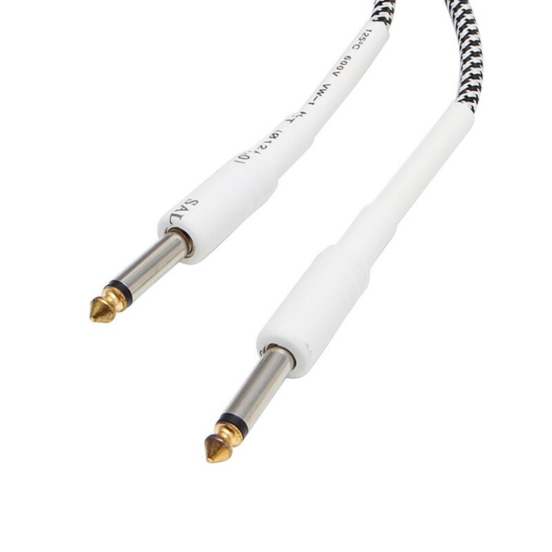 Guitar Bass Musical Instrument Audio Cable 6.35mm*... – Grandado
