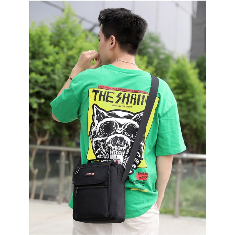Men's Shoulder Bag Waterproof Nylon Multi-layer Cr... – Grandado