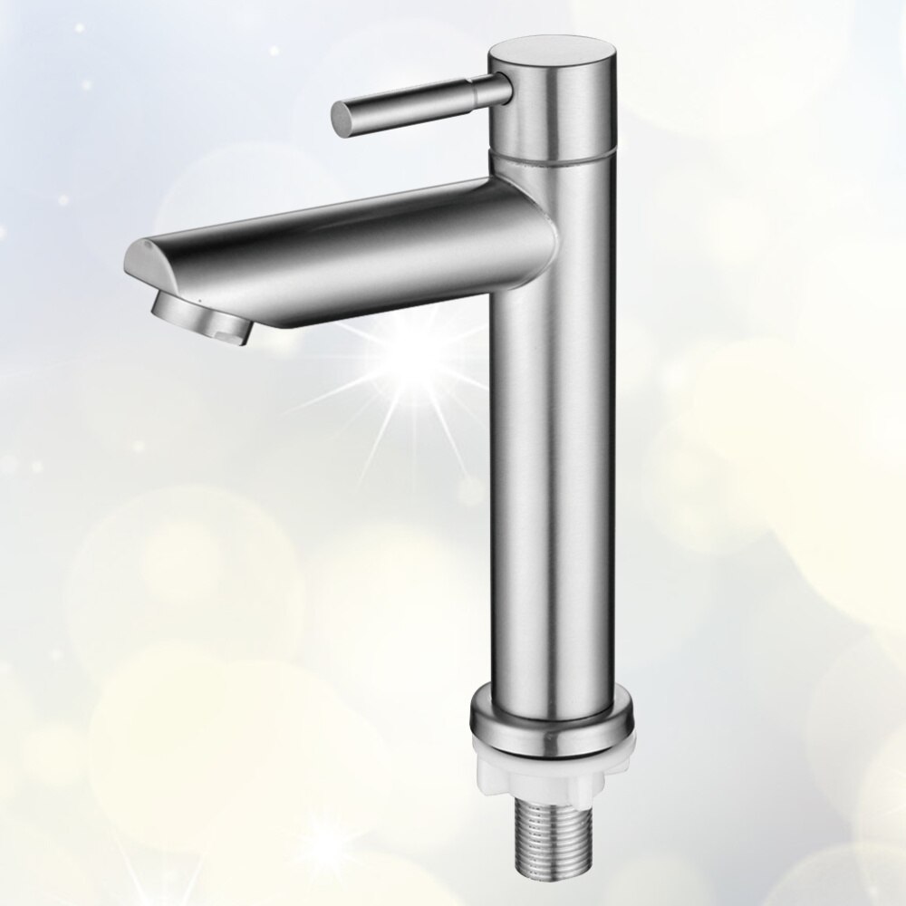 Single Cold Water Stainless Steel Water Basin Wash... – Grandado